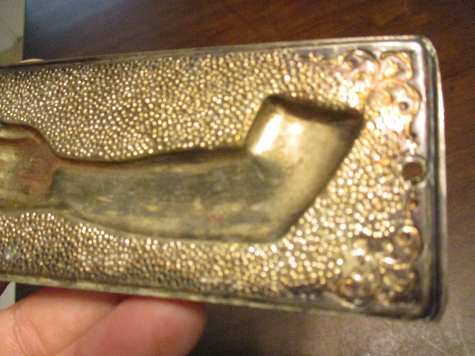 Antique Greek Orthodox Tamata Tama Ex Voto Votive Silver Prayer Plaque ...