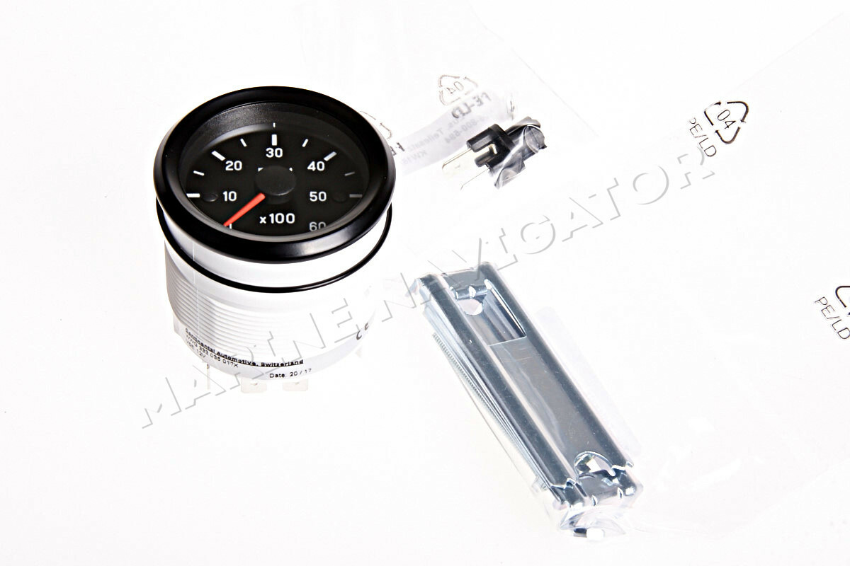 VDO Rev-Counter Tachometer Gauge 6000 RPM 52mm 2" 12V 333-035-017G | 90 ...