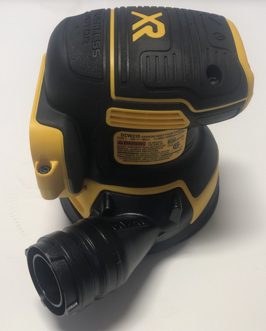 NEW DEWALT DCW210 20V 20 Volt MAX XR Li-Ion Brushless 5" Random Orbit ...