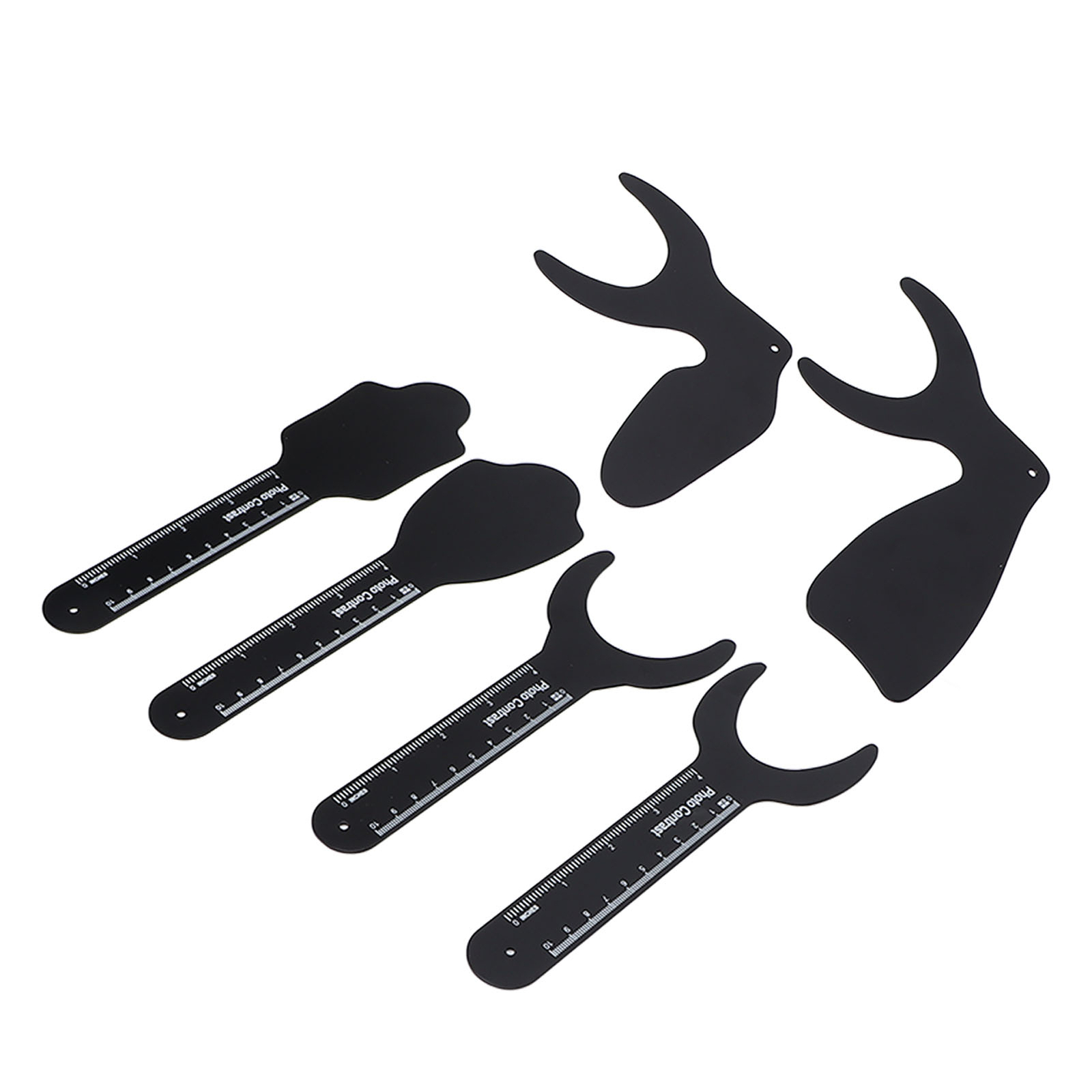 6pcs Intraoral Photographic Black Background Metal Dental Photo ...