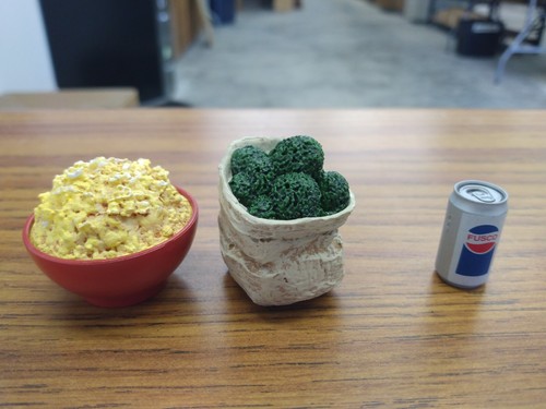 Neca fodder ALF food snacks soda popcorn broccoli fodder accessories 1: ...