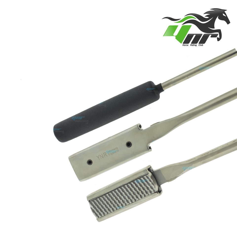 YNR England Equine Dental Float Rasp Straight UP Down Blades Veterinary ...