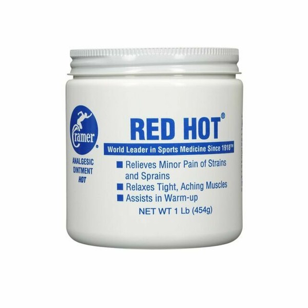 Cramer 180538 Red Hot Analgesic Ointment Pain Relief - 1lb for sale ...