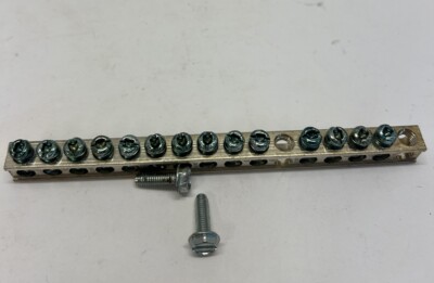 Cutler Hammer Ground Bar Kit 14 Circuit- GBK14P, Eaton New In Package ...