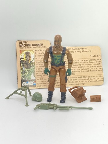 GI Joe Roadblock 100% Complete 1984 Hasbro Vintage Action | eBay