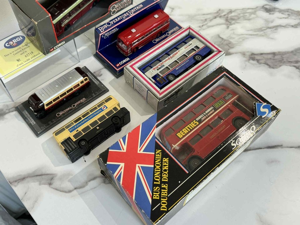 Job Lot Bundle of 6 Model Buses Corgi Original Omnibus & Solido | eBay UK