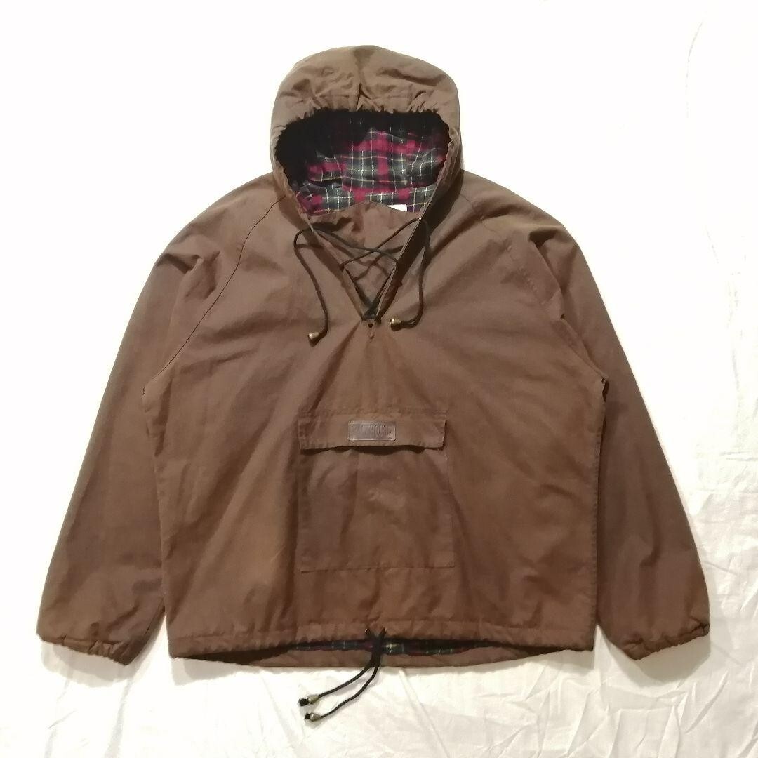 Vintage Barbour × Backhouse Smock Anorak Hoodie 90s N… - Gem