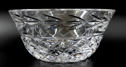 WATERFORD CRYSTAL GLASS SMALL 5" GLANDORE BOWL ~ SIGNED WATERMARK ...