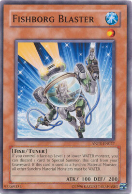 Yugioh Fishborg Blaster ANPR-EN027 Common Unl Ed VLP | eBay