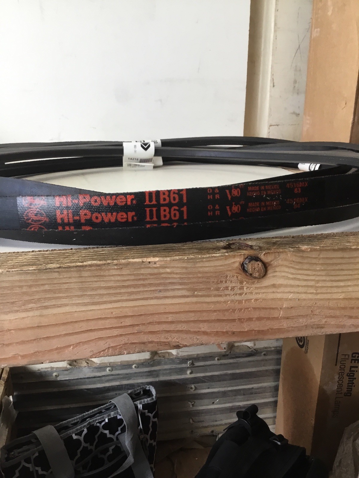 Gates B61 Hi-Power II V-Belt New Old Stock | eBay