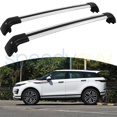 US Stock Silver Cross Bars for Range Rover Evoque 2011-2021 Roof Rack ...
