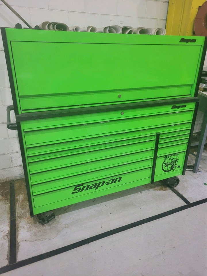 72" Snap-On Master Series Toolbox with Upper Work Center | eBay