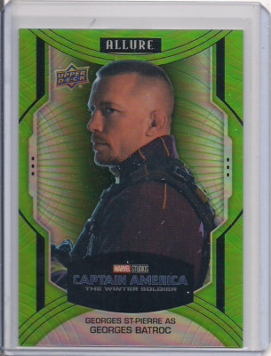 2022 Marvel Allure #111 Georges St-Pierre as Georges Batroc Green ...