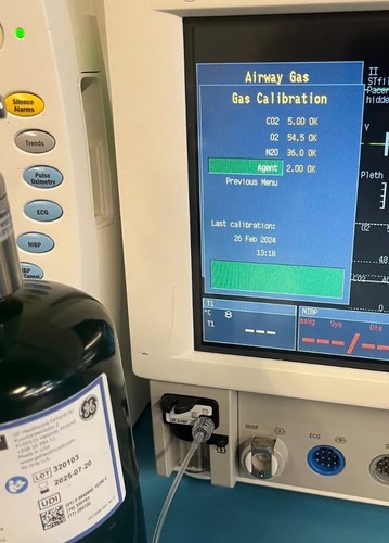 Datex-Ohmeda Cardiocap 5-Agent Anesthesia Monitor - Biomed Tested ...