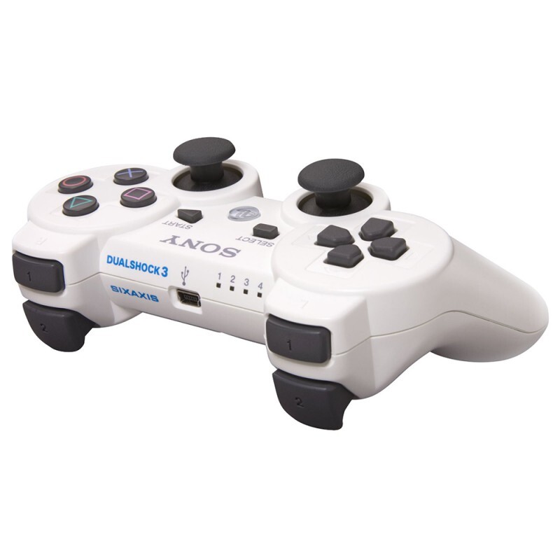 PS3 / Playstation 3 - Original DualShock 3 Wireless Controller #weiß ...