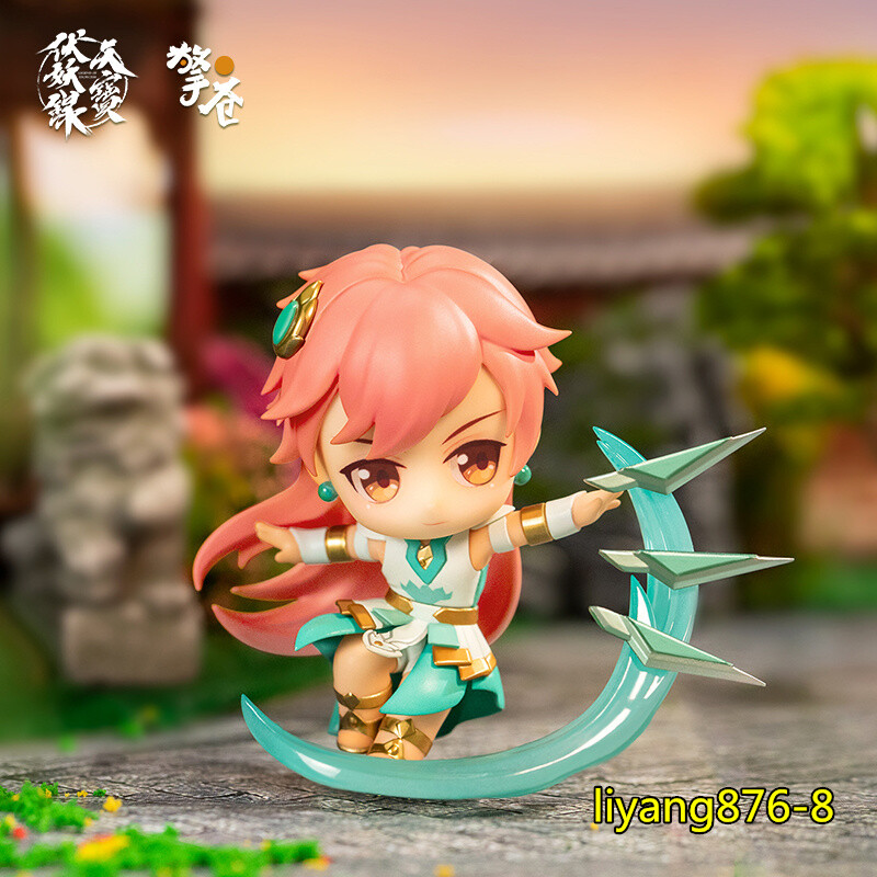 Legend of Exorcism Official Li JingLong Kong HongJun 8cm Mini Figure ...