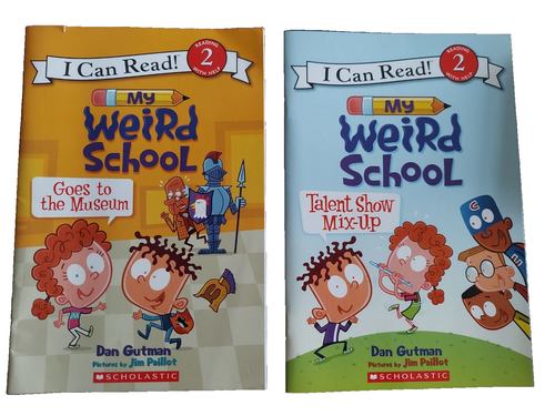 My Weird School by Dan Gutman I Can Read Lvl 2 Reader Paperback Lot of ...
