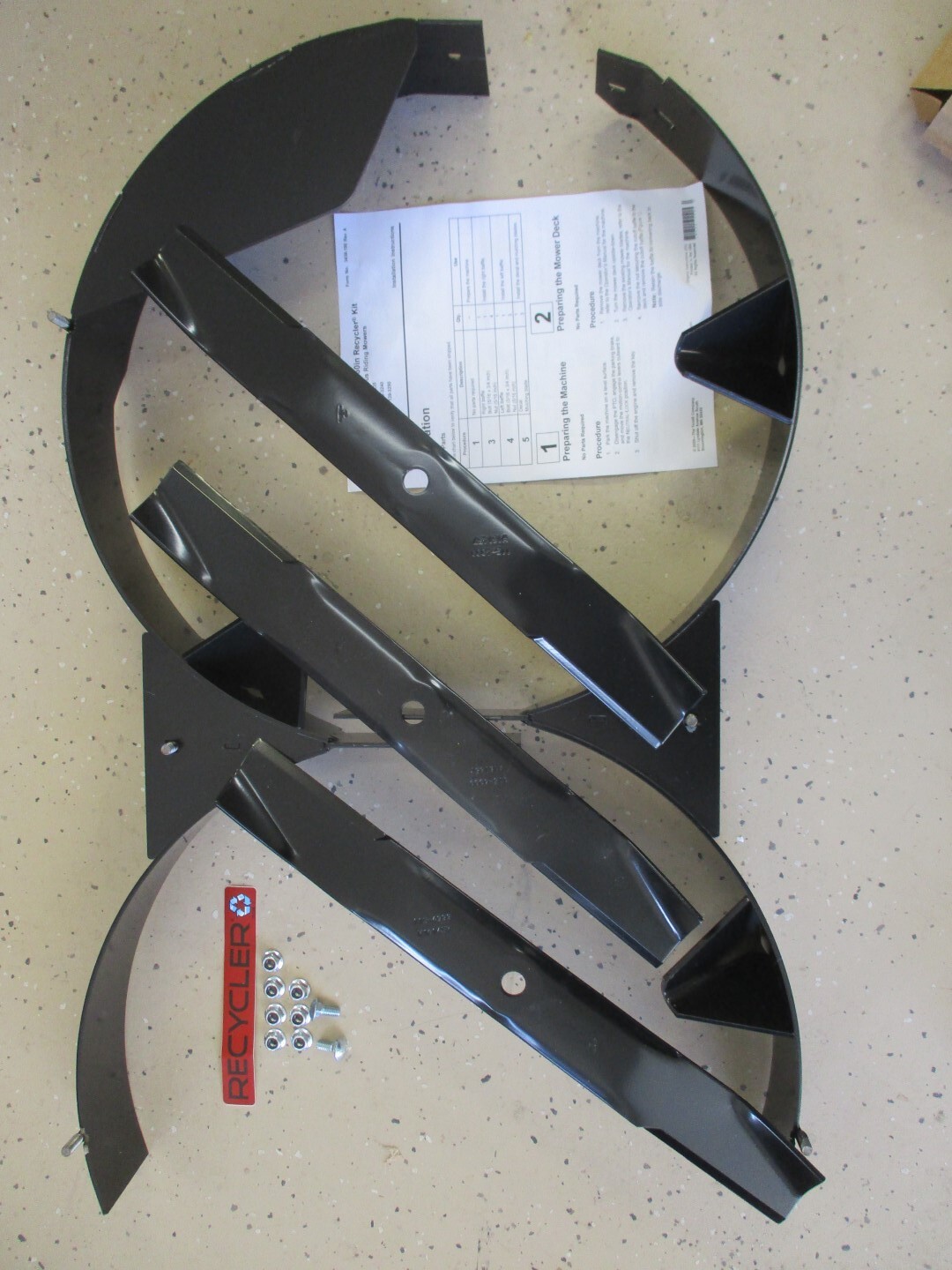 Genuine Toro 139-3235 Recycler Mulching Kit TimeCutter 54” 75754 75757 ...