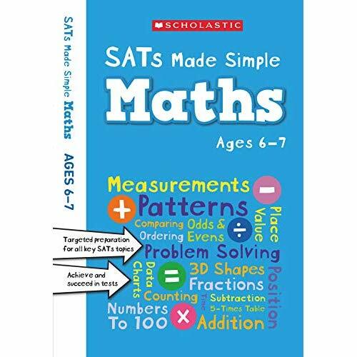 Maths Ages 6-7 (SATs Made Simple) - Paperback / softback NEW Montague ...