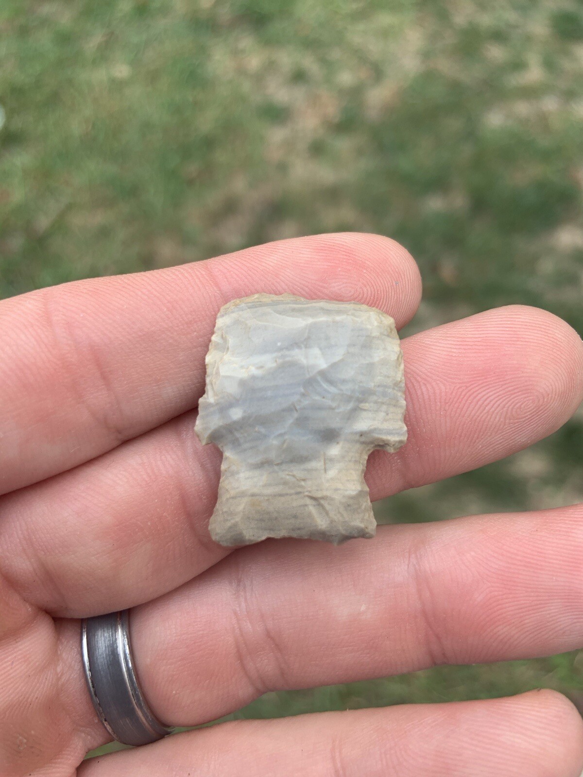 colorful hafted scraper missouri authentic native american artifact | eBay