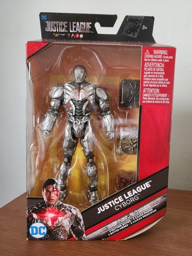 Mattel DC Multiverse Justice League Cyborg Steppenwolf BAF 6" Action ...