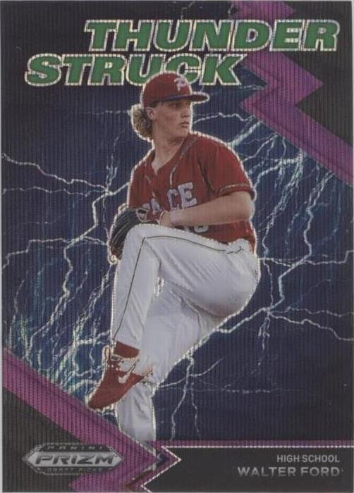 2022 Panini Prizm Draft Picks - Thunderstruck Walter Ford #TH-WF Purple ...