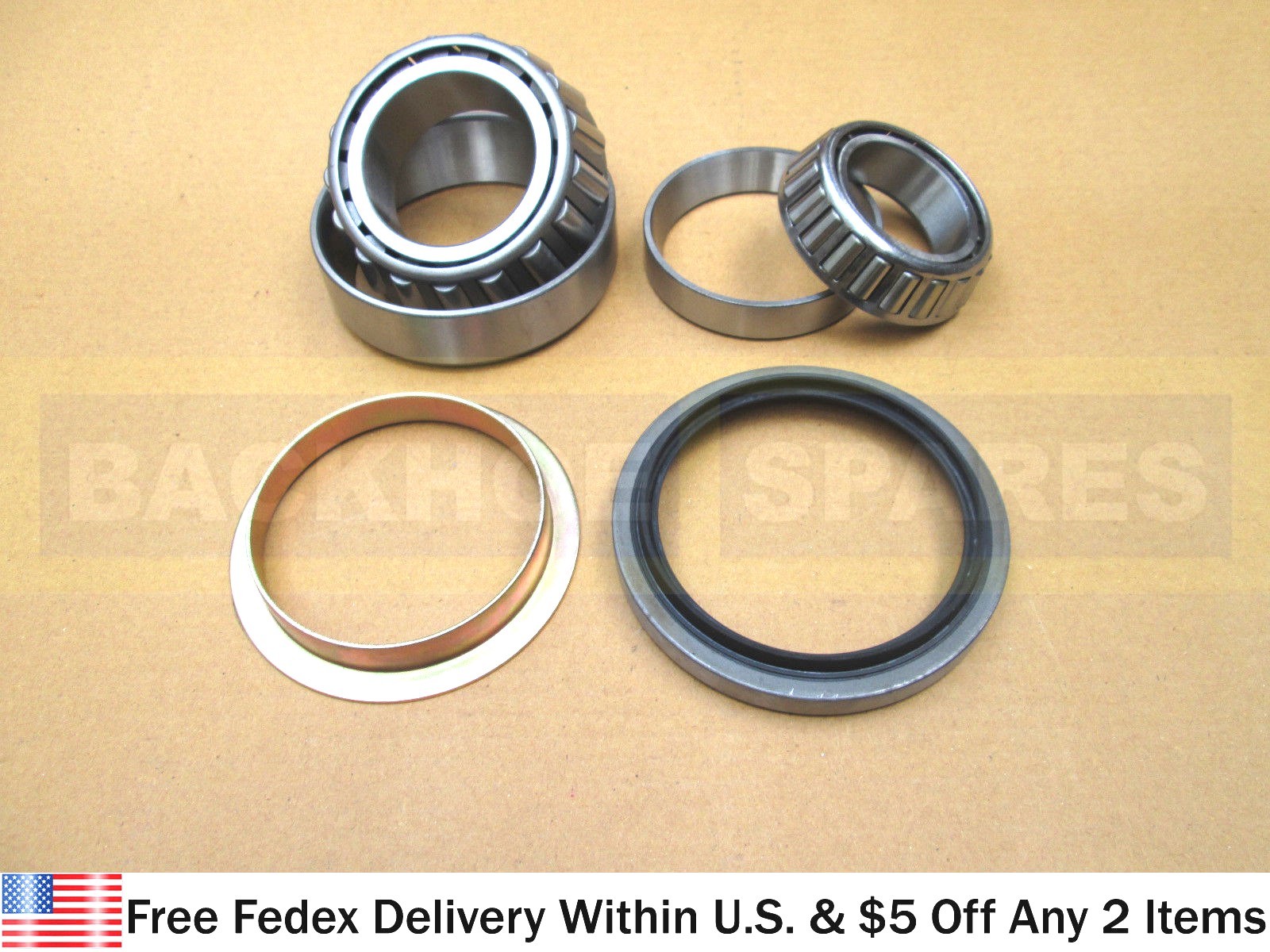 JCB PARTS - FRONT HUB REPAIR KIT (PART NO. 904/06200 - 1 907/04100 907/ ...