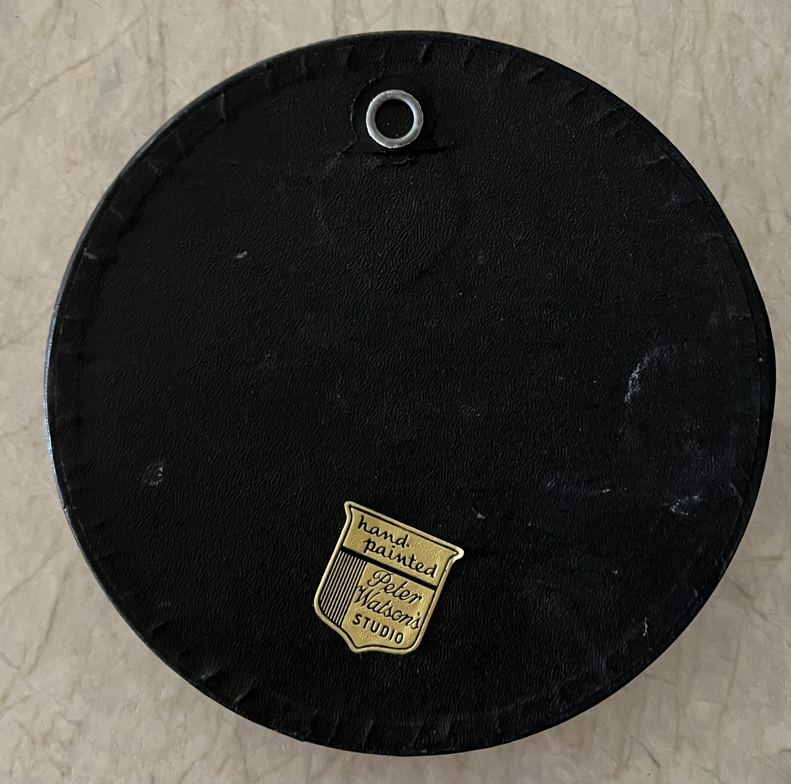 Peter Watson's Studio Hand Painted Reverse Silhouette Convex Bubble ...