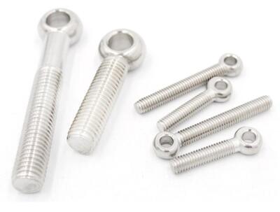 Stainless Steel Eye Screws Eyebolt O-Ring Eyelet Screw Fastener M5 M6 ...