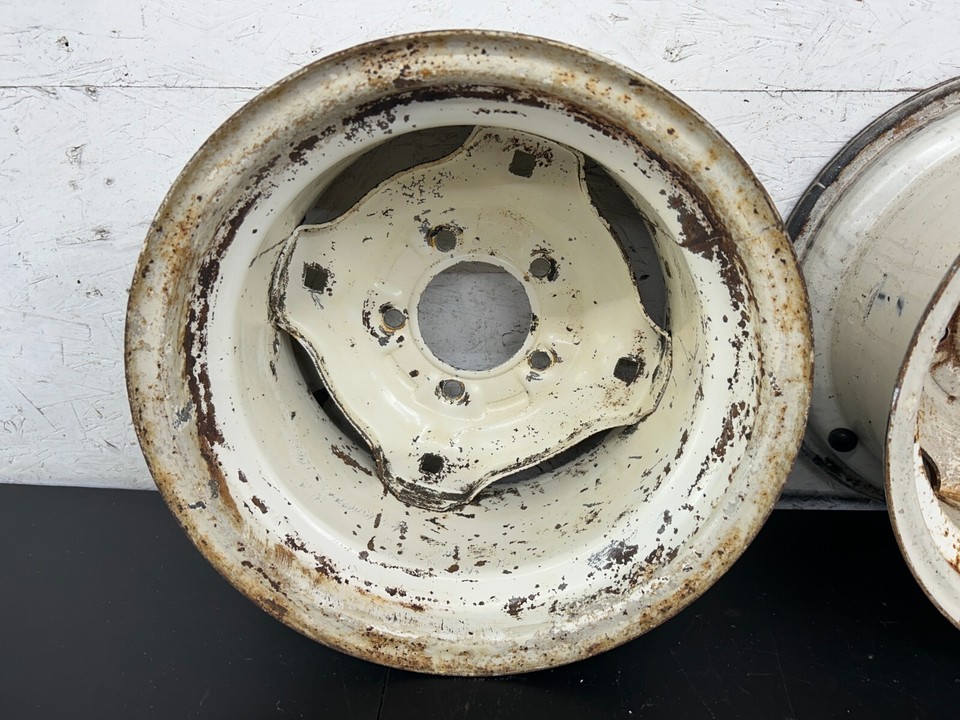 Wheel Horse 12" tractor rear wheels 12x7 rims fit some Cub Cadet Sears ...