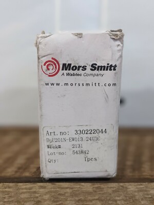 Mors Smitt D-U201N-EW013 24VDC 330222044 Power Relay | eBay