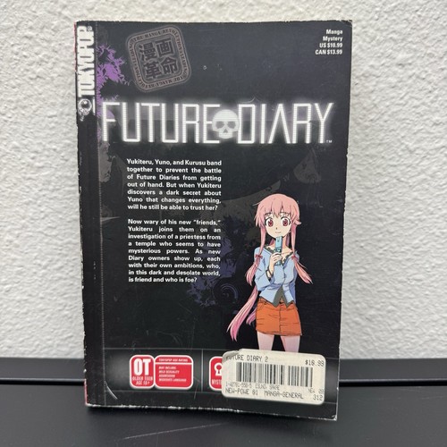 Future Diary Volume Vol 2 - Sakae Esuno (Paperback Tokyopop 2009) Manga ...