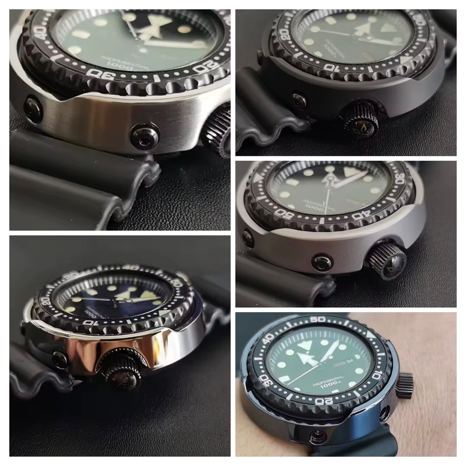 Stainless Steel Shroud + Matching Screws – Seiko Darth Tuna SBBN013 025 ...
