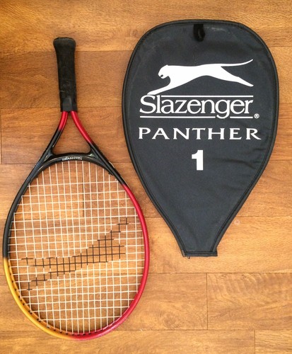 Slazenger Panther 1 Demon Dynamic Cross Section Tennis Racket With Case ...