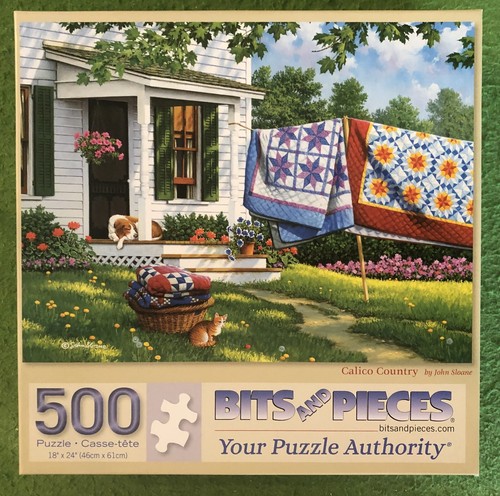 Calico Country - BITS AND PIECES - 500 piece puzzle | eBay