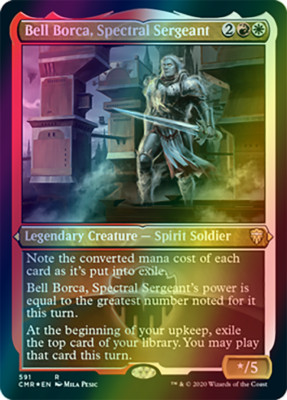 Bell Borca, Spectral Sergeant, FOIL ETCHED, Commander Legends, MTG | eBay