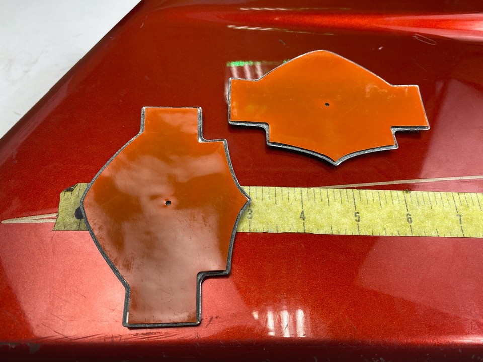 Genuine Harley Vintage FXR Dyna Sportster Softail Touring Tank Emblems ...