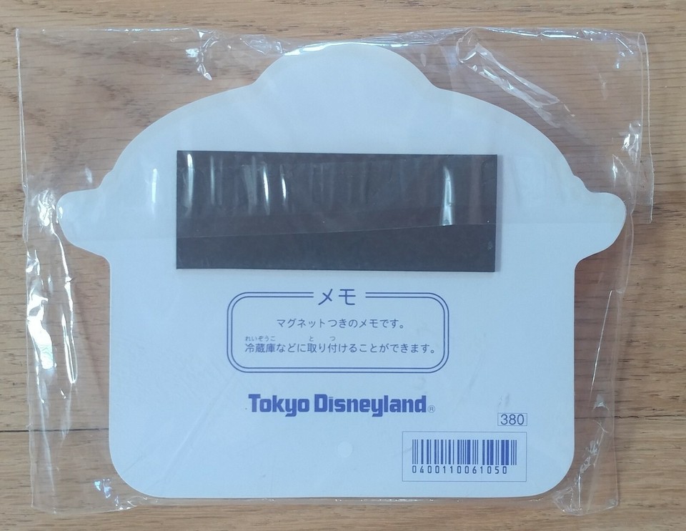 NWT Tokyo Disneyland Magnetic Sticky Notepad Mickey Minnie Donald Daisy ...