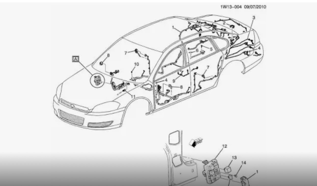 GM HARNESS ASM BODY WRG 25838723 GM 25838723 PLEASE READ DESCRIPTION | eBay