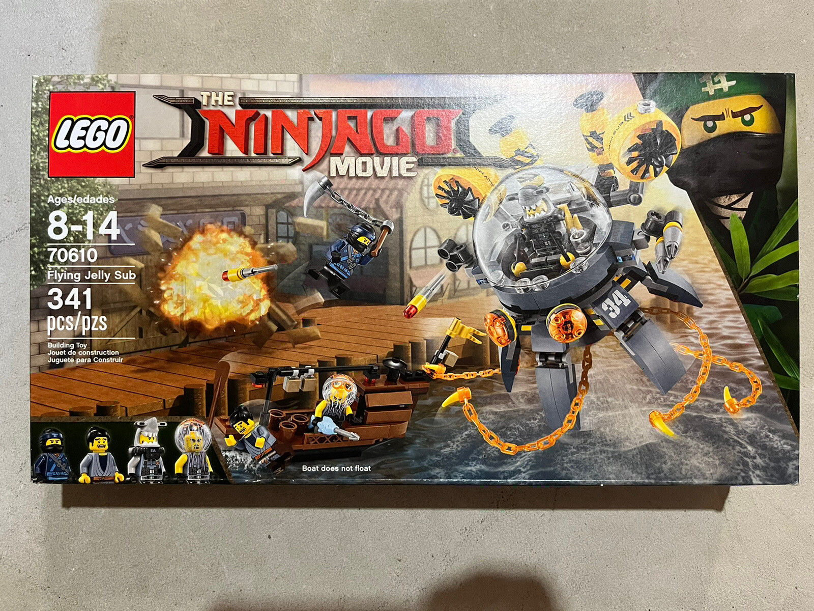 LEGO The LEGO Ninjago Movie Flying Jelly Sub (70610) 5702015592574| eBay