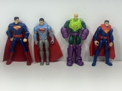 Superman Lex Luthor Lot Of 4 Action Figures | eBay