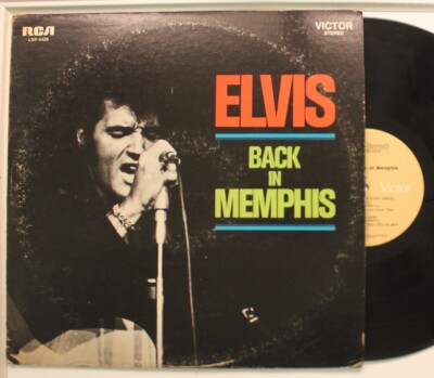 Elvis Presley Tan Label Lp Elvis Back In Memphis On Rca - Vg++ / Vg+ To ...