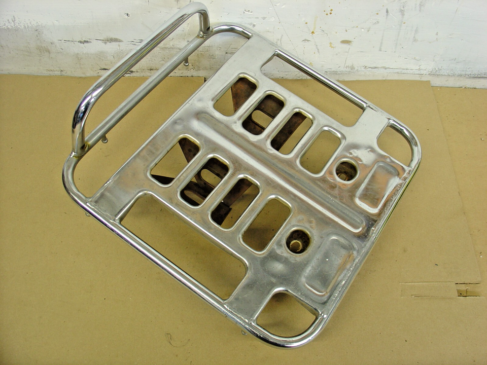 1977 Honda CT90 Trail 90 CT OEM chrome rear rack | eBay