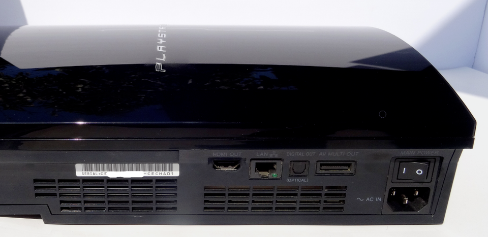 Playstation 3 CECHA01 1TB PS3 PS2 Backwards Compatible 1 YEAR WARRANTY ...