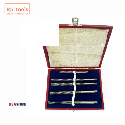 HSS Valve Stem Guide Reamers Set of 5 Pcs 1/4" 9/32" 5/16" 11/32" 3/8 ...