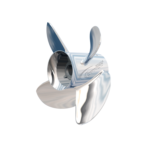 Turning Point Propellers 14.5X17 Stainless Steel Four Blade Aluminum ...
