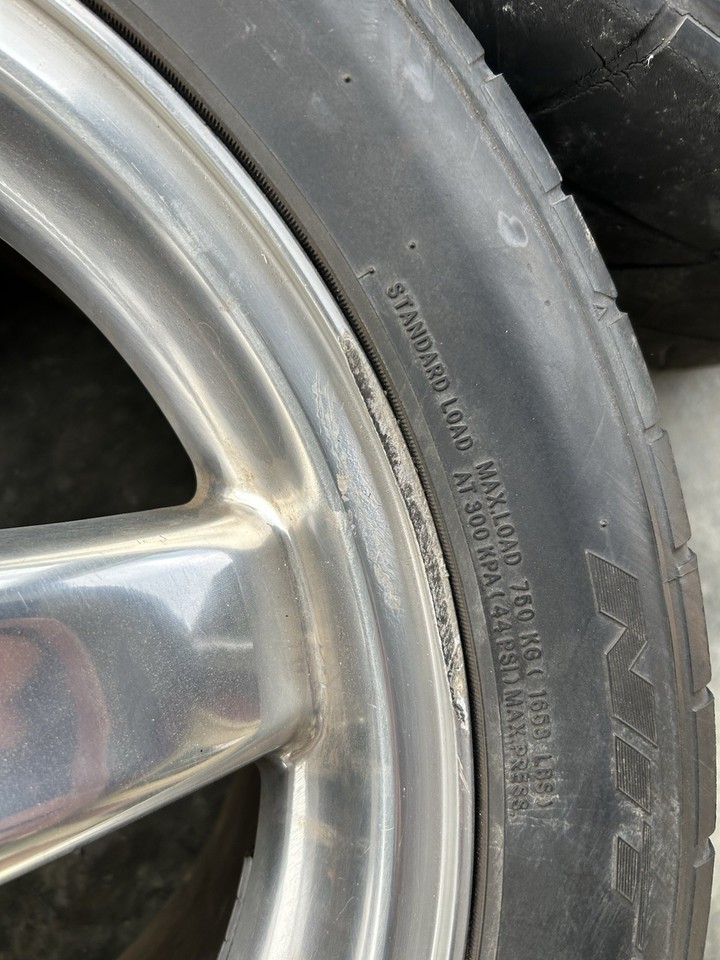 17” Pontiac Trans AM WS6 Polished Alloy Wheels OEM Rims Camaro Rare ...