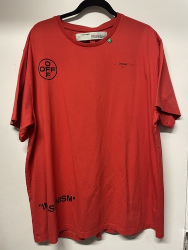 OFF WHITE c/o VIRGIL ABLOH Main Label Mens L Gradient Arrow 99 Designer ...