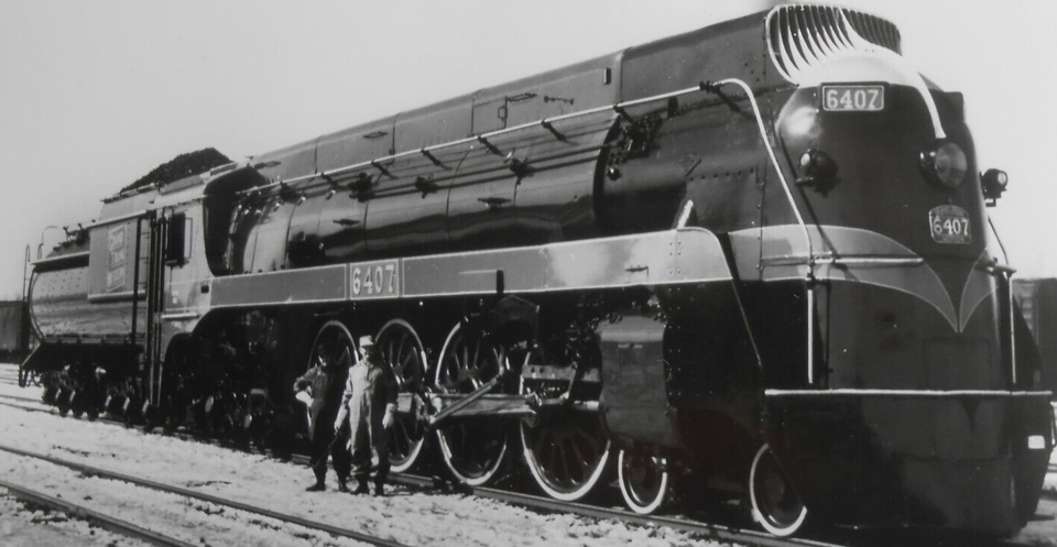 Grand Western Trunk GTW Locomotive 6407 Vintage Train Photo | eBay