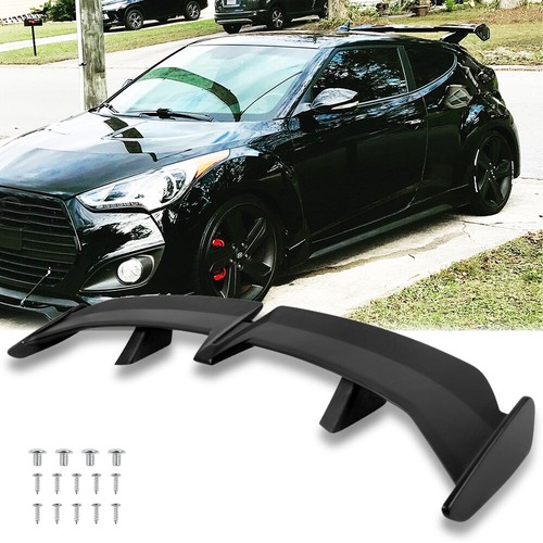2012-2021 Hyundai Veloster 54" Matte PRO Style Rear Trunk Spoiler Sport ...